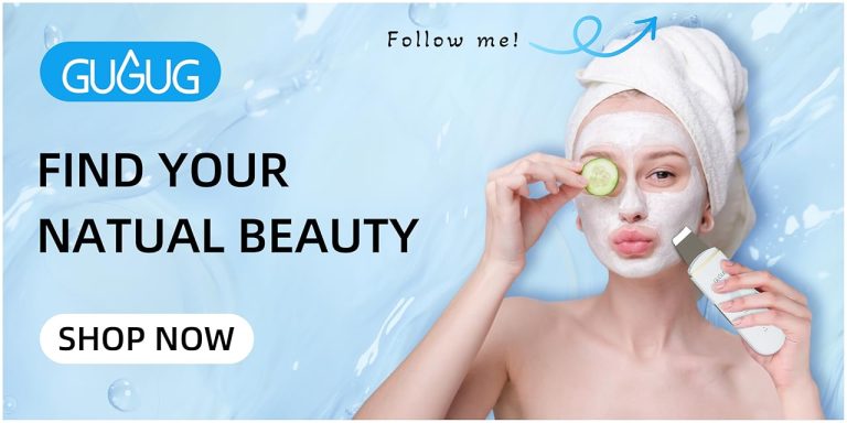 GUGUG Skin Spatula | Facial Scrubber for Deep Cleansing & Blackhead Removal